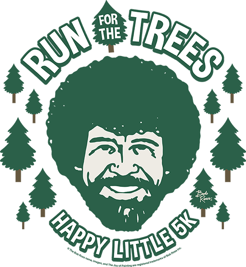 Bob Ross Happy Little Trees Virtual 5K – Oregon Parks Forever