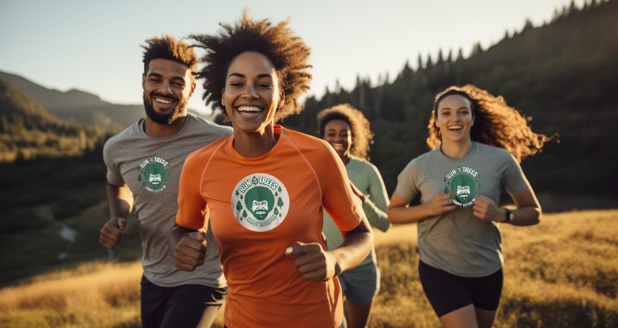 Run for the Trees! Happy Little Trees, that is. – Oregon Parks Forever